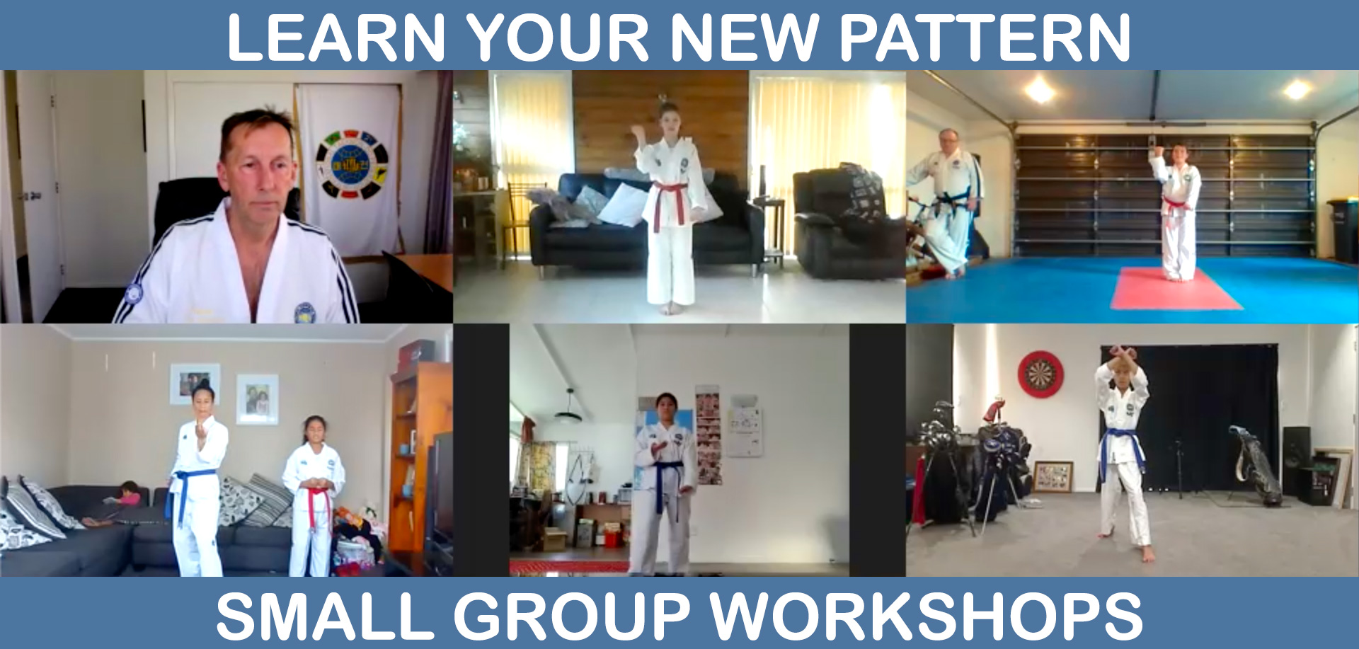 Learn your Pattern Workshops - Paul M Taekwon-Do Papakura